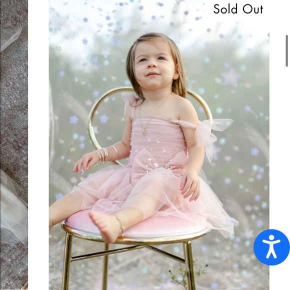 Dresses | Stardust Bow Dress | Poshmark